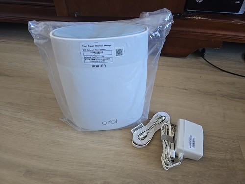 Netgear Orbi RBR50v2 AC3000 Satellie Tri-Band WiFi Mesh Rounter | eBay