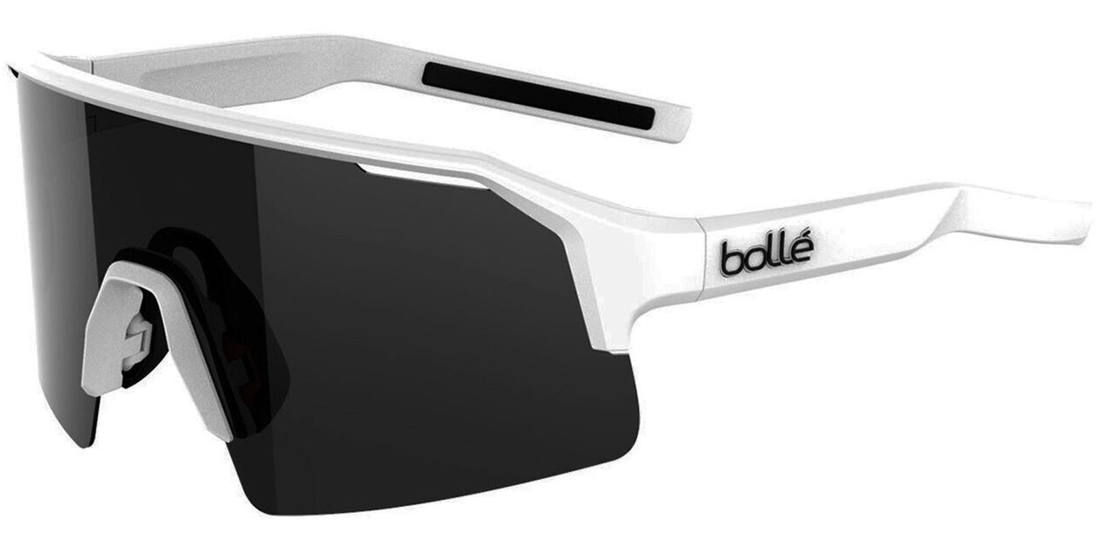 Bolle C-Shifter Semi-Rimless Sport Shield Sunglasses w/ Volt Lens ...