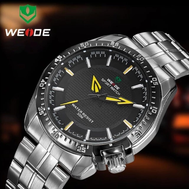 Original Japan Quartz Movement MAXELL Battery WEIDE Famous Brand ...