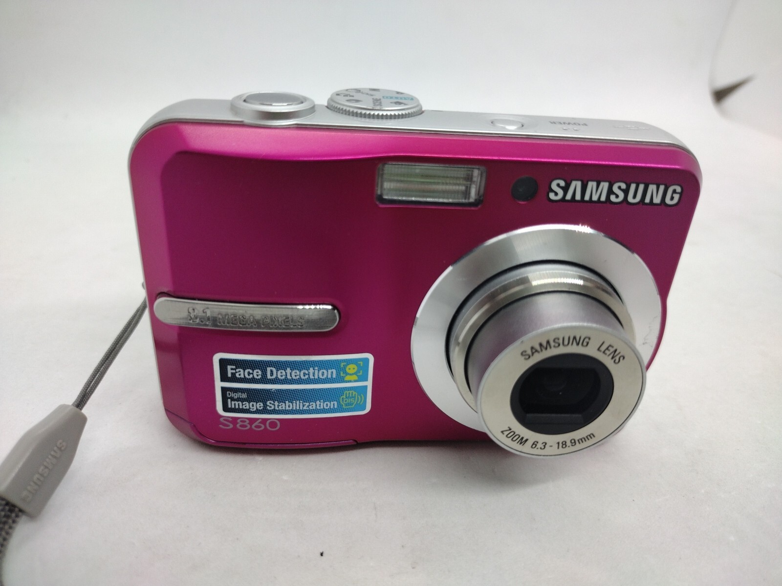 Samsung Digimax S860 8.1MP Digital Camera - Black for sale online | eBay