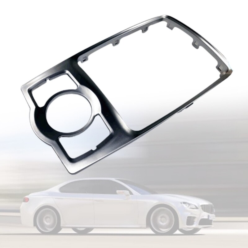 Front Console Frame Bezels For A6 C6 2005-2012 MMI Shift Knob Frame ...