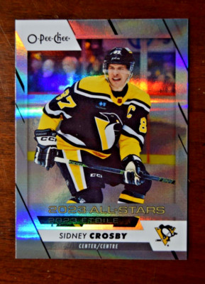 2023-24 O-Pee-Chee Rainbow Foil Sidney Crosby All-Star #/350 | eBay