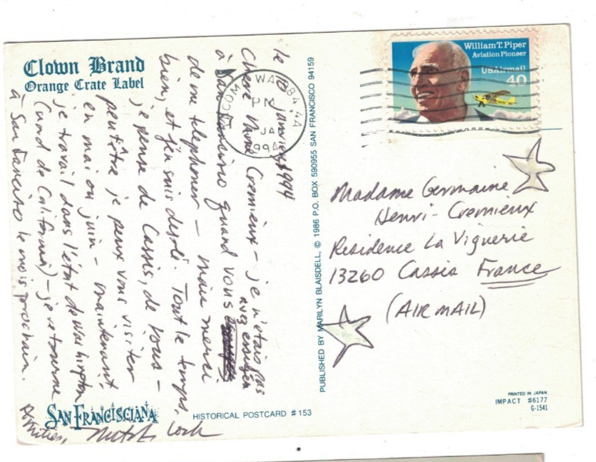 VINTAGE CLOWN BRAND ORANGE CRATE LABEL POSTCARD | eBay