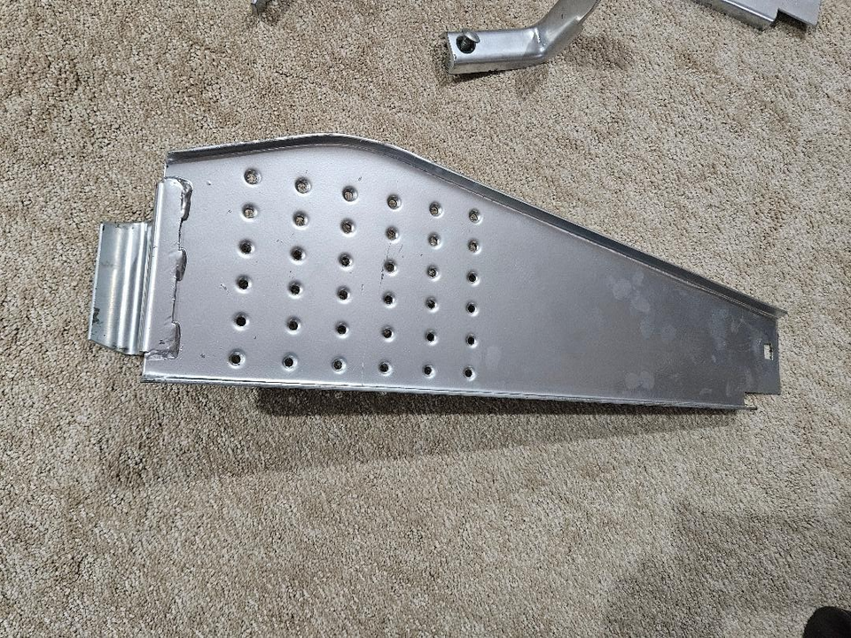 Floorboard Set Ford 9N 2N Steel Step Plate Running Boards LH & RH with ...