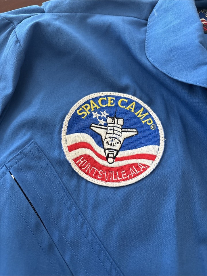 AUTHENTIC SPACE CAMP Huntsville NASA GEAR ROCKET Costume Crew Work ...