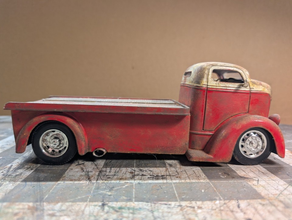 Diecast 1947 Custom Ford Coe / Patina 1:24 / Jada Toys | eBay