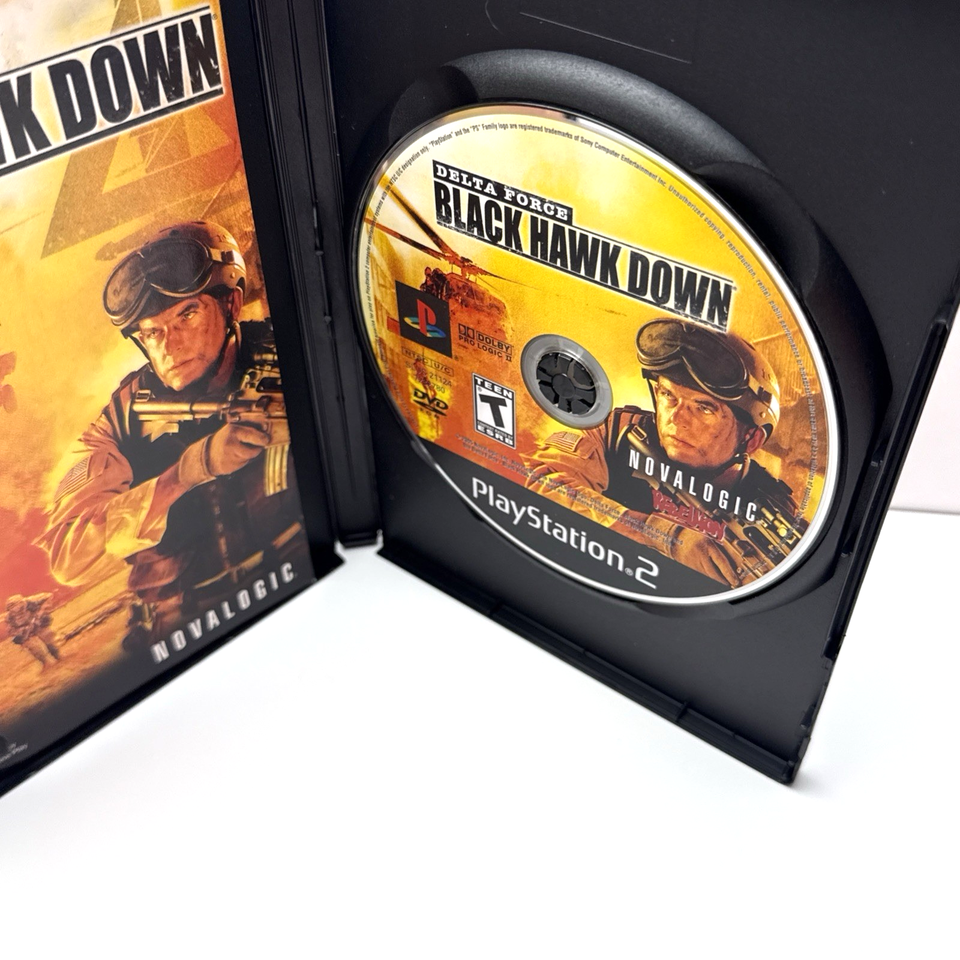 Delta Force: Black Hawk Down Sony Playstation 2 PS2 CIB Refurbished ...