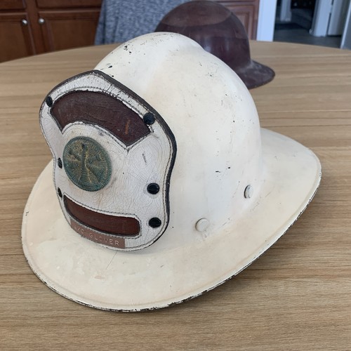 VINTAGE 1940s MSA SKULLGARD FIREMANS RESCUE FIRE HELMET | eBay