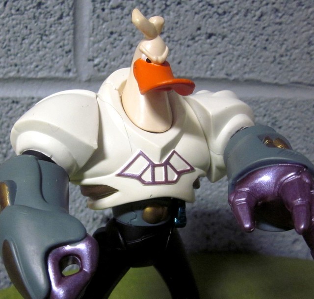 MIGHTY DUCKS action figure Disney 1996 loose toy Wildwing Net Attack ...