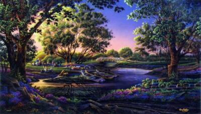 Terry Redlin Spring Morning Art Print with Certificate 28.5 x 16.5 | eBay