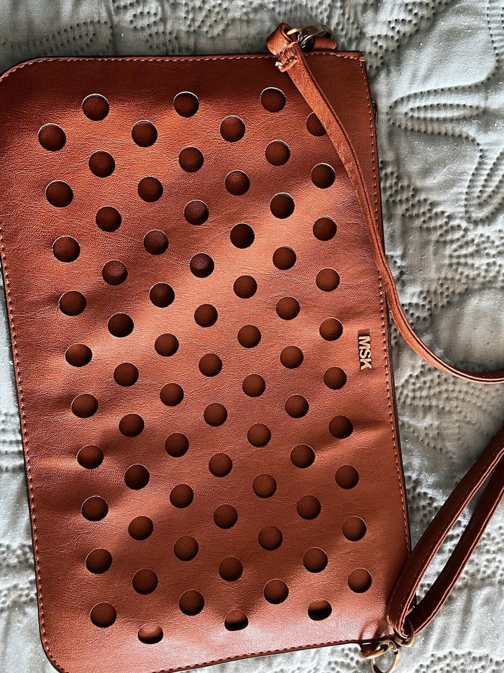 MSK BARCELONA LEATHER BAG | eBay