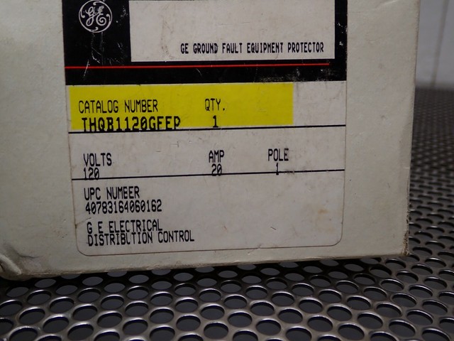 GE THQB1120GFEP Circuit Breaker for sale online | eBay