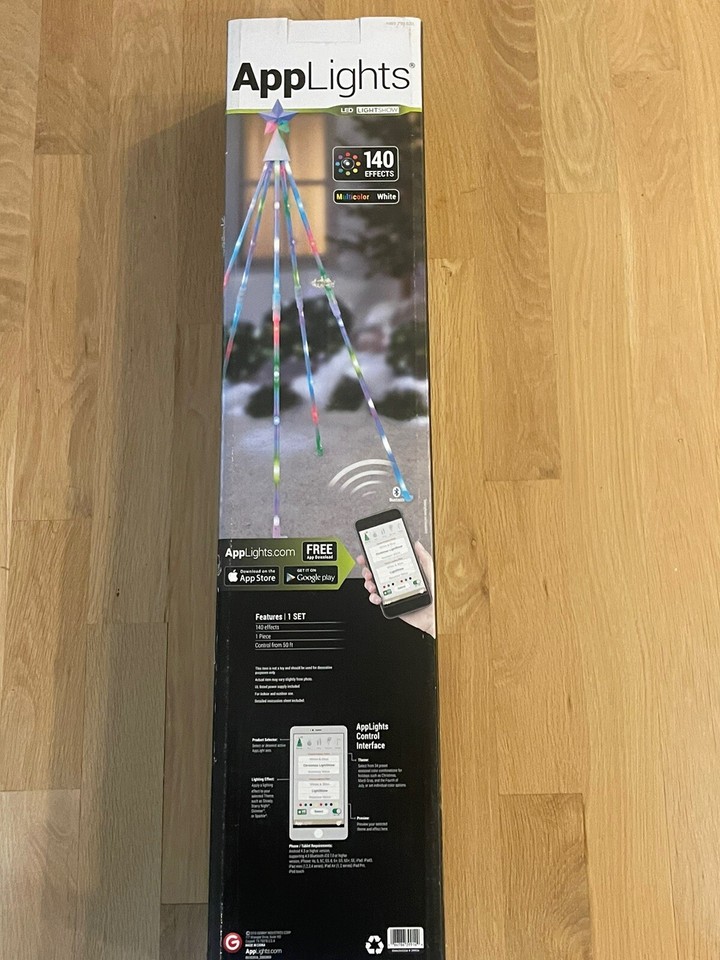 Gemma Led Lightshow AppLights 5.8ft Tech Tree | eBay