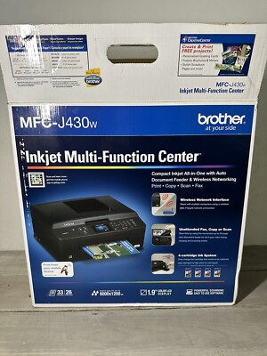 Brother MFC-J430W All-In-One Inkjet Printer Wifi Scanner Fax - PARTS ...