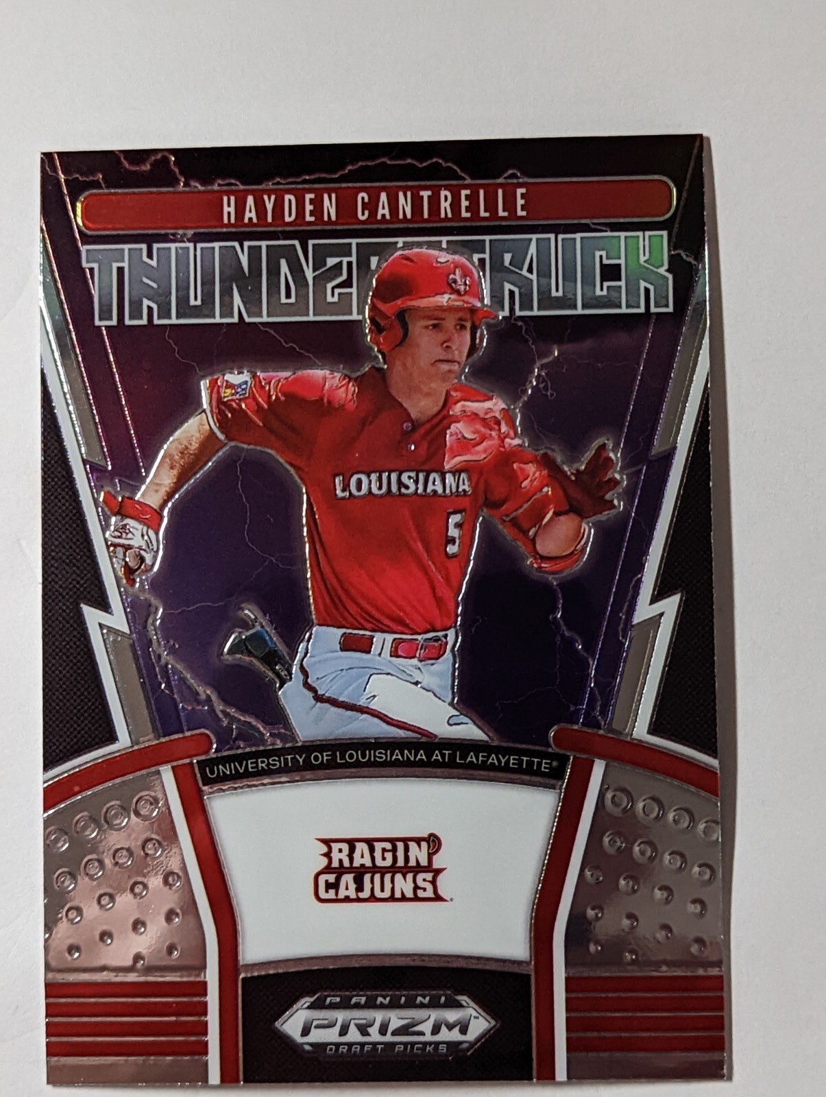 2020 Panini Prizm Draft Picks Baseball Hayden Cantrelle RC ...