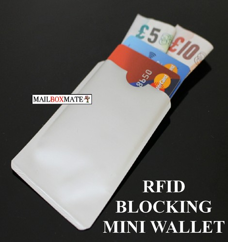 10 Card RFID Blocking Contactless Debit Credit Card Protector Sleeve ...