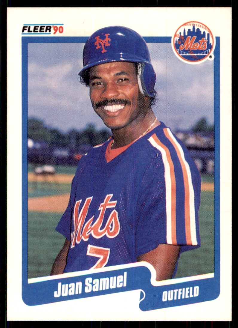 1990 Fleer Juan Samuel Baseball Cards #215 | eBay