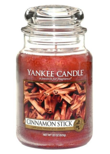 Yankee Candle 1055974E Cinnamon Stick Jar Candle - Red for sale online ...