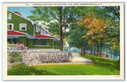 c1940 Kanuga Lake Inn Kanuga Lake Hendersonville North Carolina Antique ...