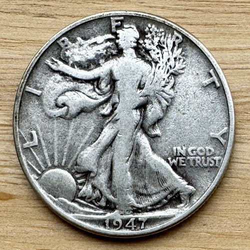 1947-P Walking Liberty Half Dollar, Great Coin | eBay