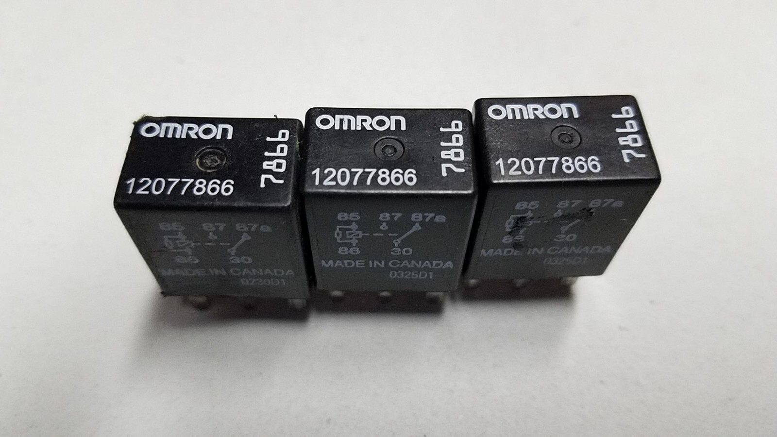 3 GM DELPHI/TYCO/OMRON/DELPHI/SIEMENS OEM 15328867, 15327866, 121355180 ...