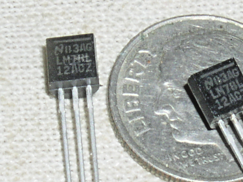 2 NATIONAL LM78L12 ACZ 12 VOLT TO-92 .1A 100MA VOLTAGE REGULATOR 7812 ...