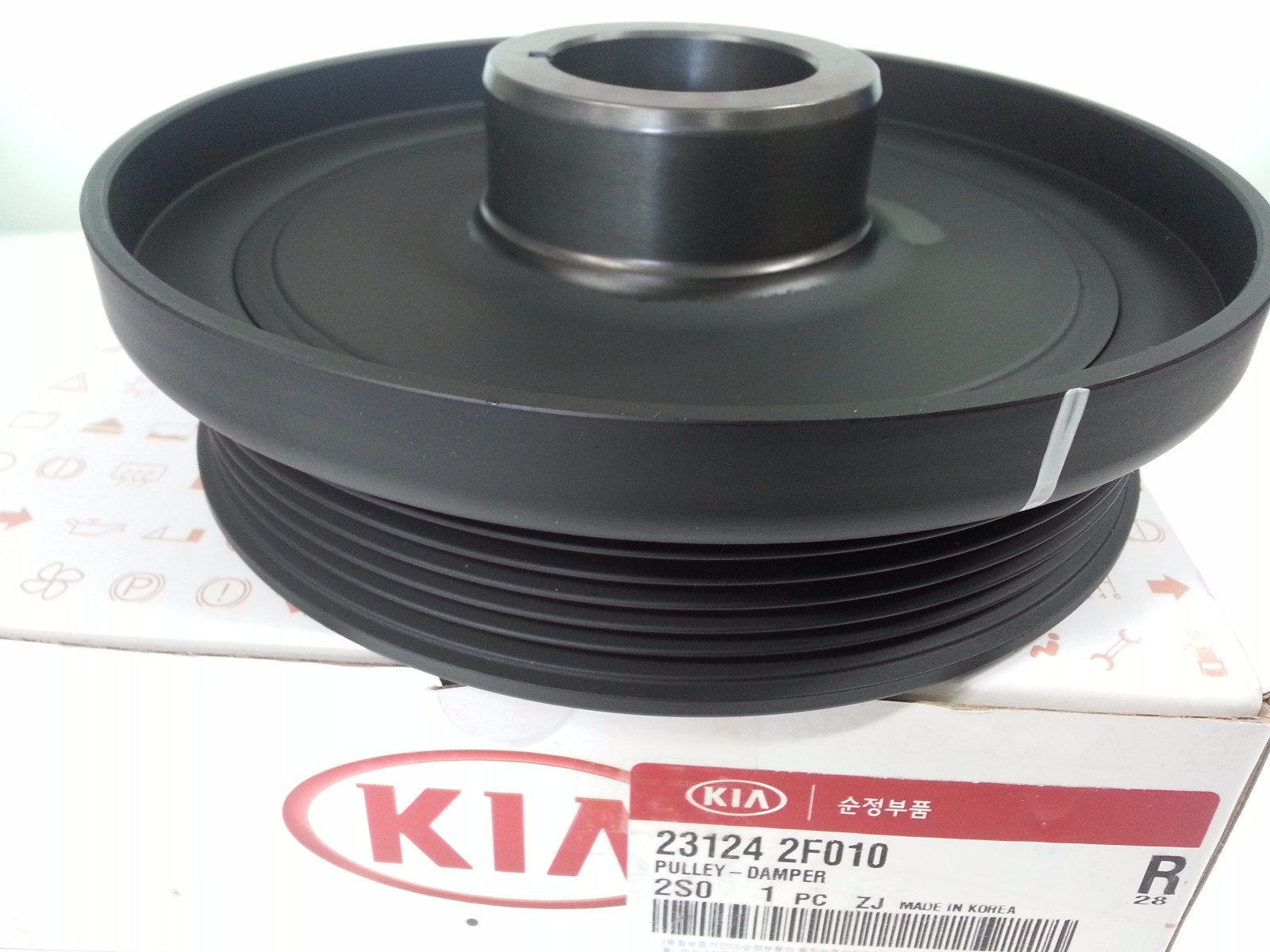 Pulley Damper Hyundai Tucson ix35 Santa Fe DM Diesel R-Engine 2010 ...