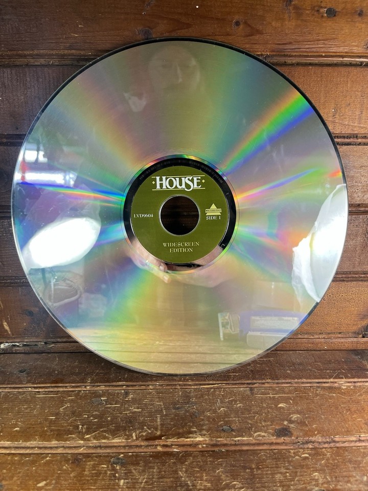 House 1985 Laserdisc Horror Movie Widescreen Edition William Katt Kay ...