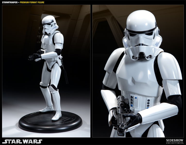 Star Wars Stormtrooper 1/4 Scale Premium Format Sideshow 20" Statue ...