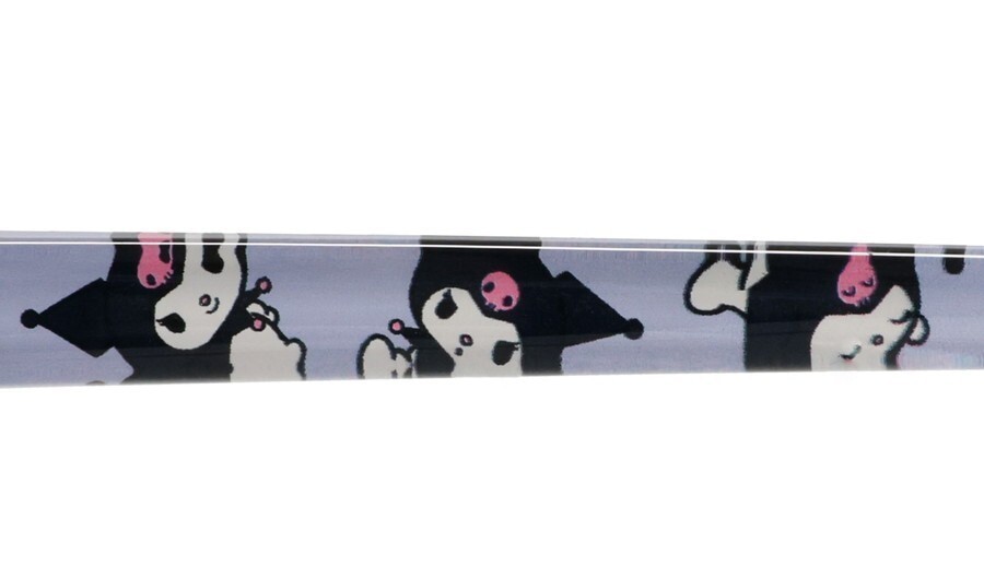 Zoff × Sanrio Kuromi Glasses Eyeglass Frame ZA241060-14E1 w/Cloth ...