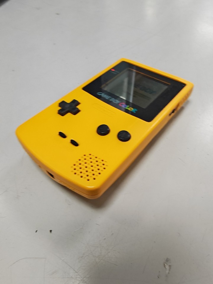 Nintendo GameBoy Color Handheld Game Console Only CGB-001 Yellow | eBay UK