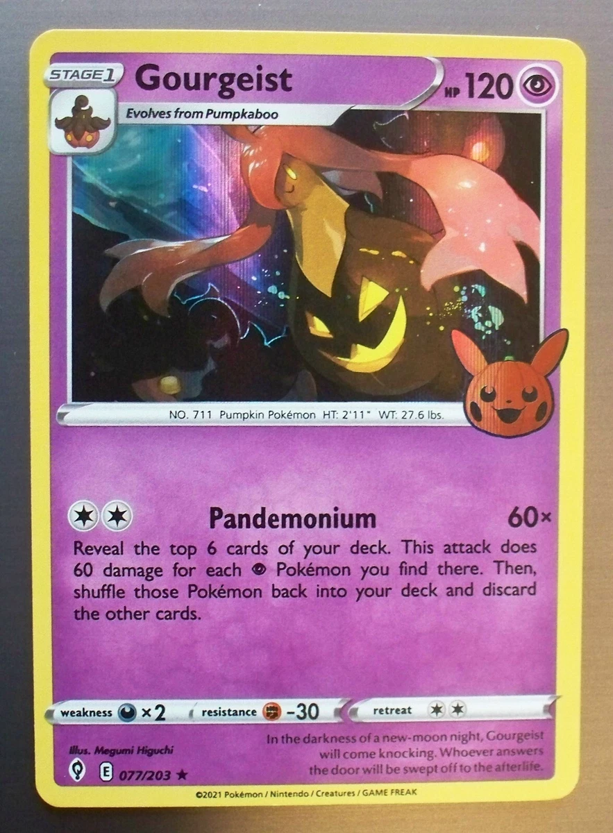 Gourgeist Pokemon Card