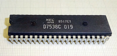 1x IC NEC D7538C 019 • uPD7538C 019 • uPD 7538 C • D 7538 C •Versand a ...