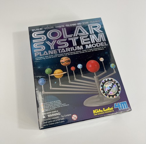 NEW SEALED Kidz Labs 4M Solar System Planetarium Model Kit Standing ...