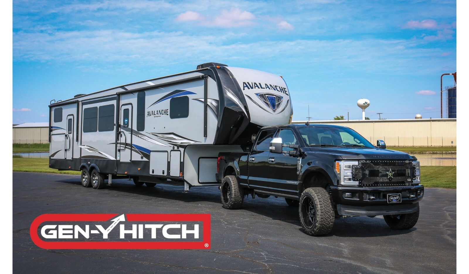 GEN-Y Executive - Torsion-Flex, Fifth Wheel King Pin, 2.5K-5.5K hitch ...