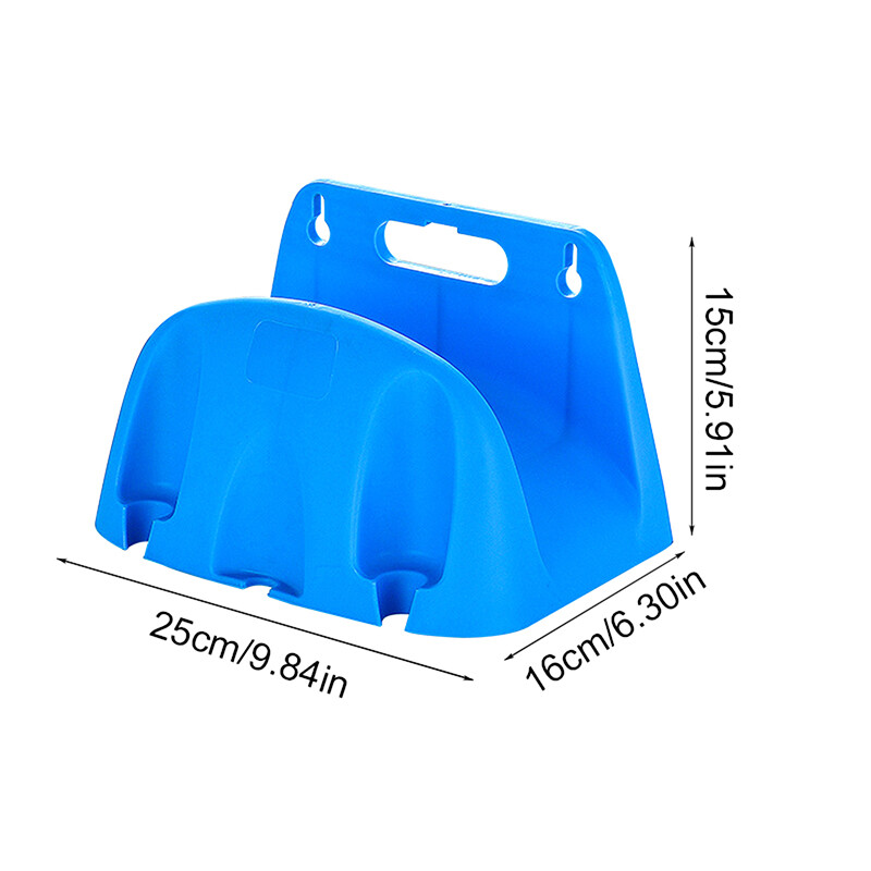 Wall Mounted Garden Irrigation Hose Hanger Plastic Rack Tap Watering ...