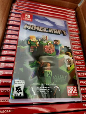 Minecraft - Nintendo Switch (BRAND NEW) - (Includes Super Mario Mash-Up ...