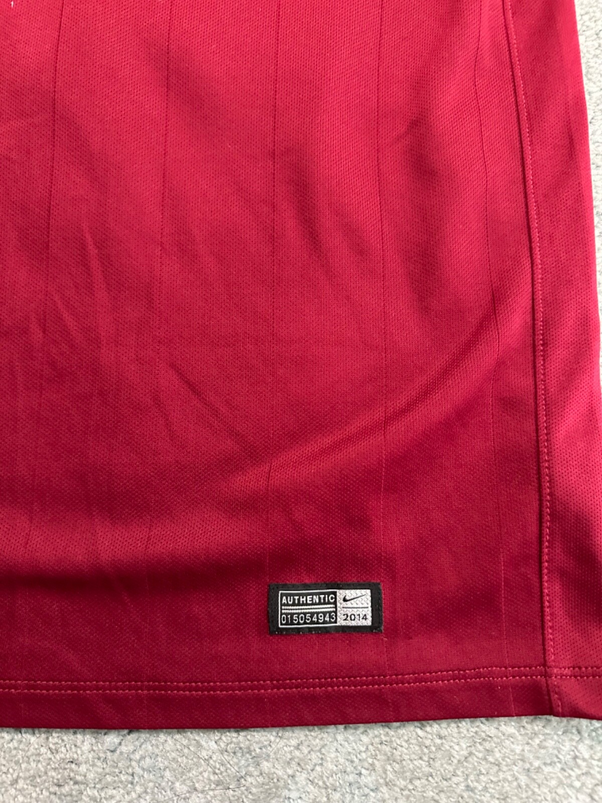 ROMA AS 2014 2015 HOME FOOTBALL SHIRT SOCCER JERSEY sz S #19 VICTOR ...