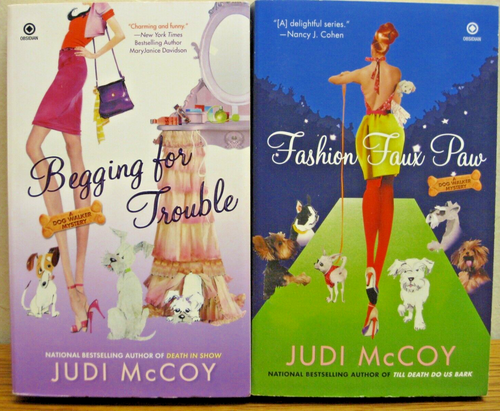 Lot of 2 Judi McCoy Cozy Novels -- Dog Walker Mystery Series (PB) | eBay