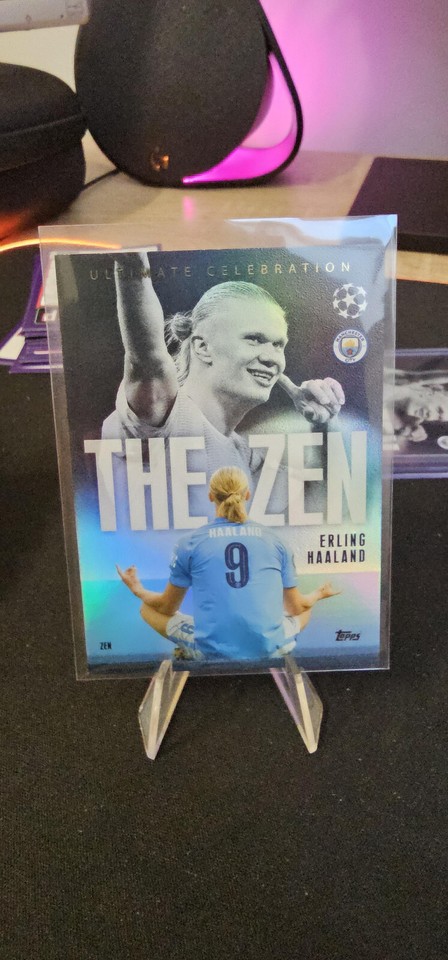 Erling Haaland The ZEN Ultimate Celebration Card - Match Attax 2024 ...