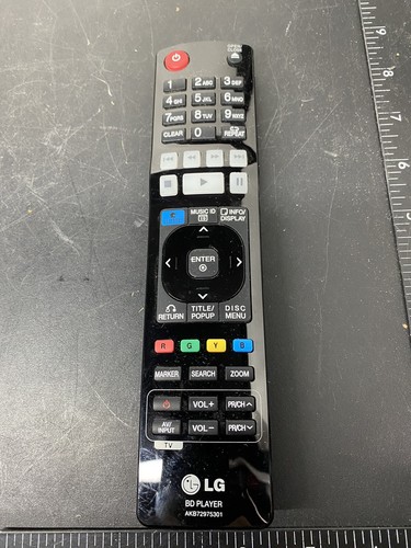 Genuine LG REMOTE CONTROL AKB72975301 BD550 BD561 BD561N BD570 BD572 ...