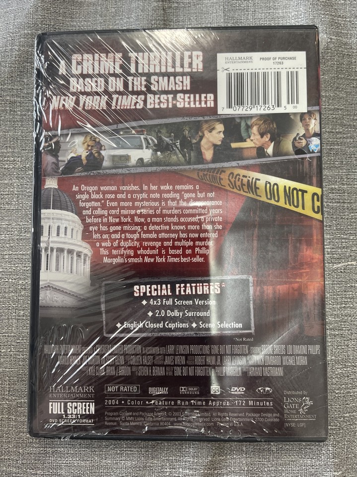 Gone But Not Forgotten (DVD, 2005) - Previously Rented 707729172635| eBay
