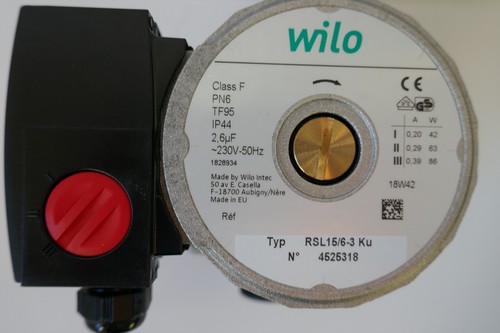 Circulateur Wilo RSL 15/6-3 KU Neuf pompe accelerateur RSL15/6-3 KU | eBay