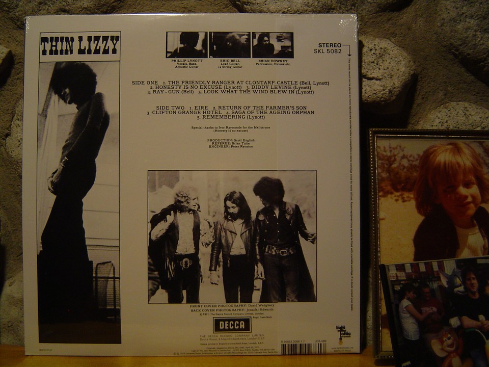 THIN LIZZY LP/1971 Ireland/OOP 2012 LITA Label Special Deluxe LP ...