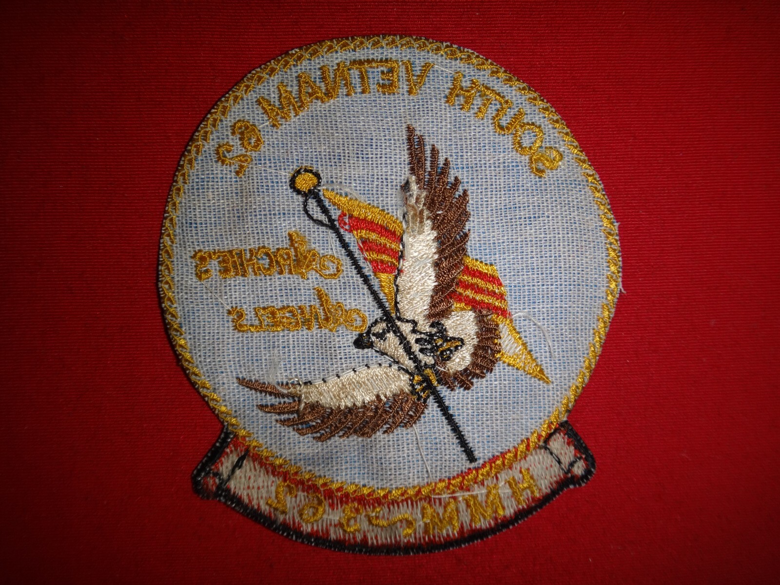 Vietnam War Patch USMC Marine HMM-362 ARCHIE'S ANGELS In South Vietnam ...