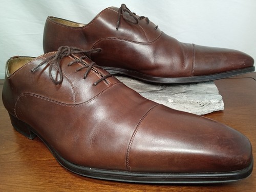 Magnanni Spain Men's Sz. 14 M / 48.5 Brogue Captoe Oxfords | eBay
