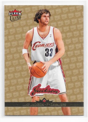 2006-07 Ultra Gold Medallion Cavaliers Basketball Card #27 Luke Jackson ...