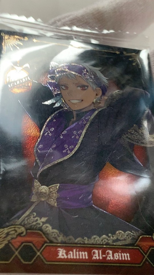 Kalim Al-Asim Disney Twisted Wonderland Plastic card Japanese No.12 ...