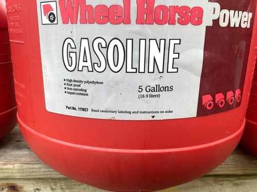Eagle 5 Gallon Plastic Vented Gas Can Vintage Pre Ban PG-5 w/ Cap USA ...