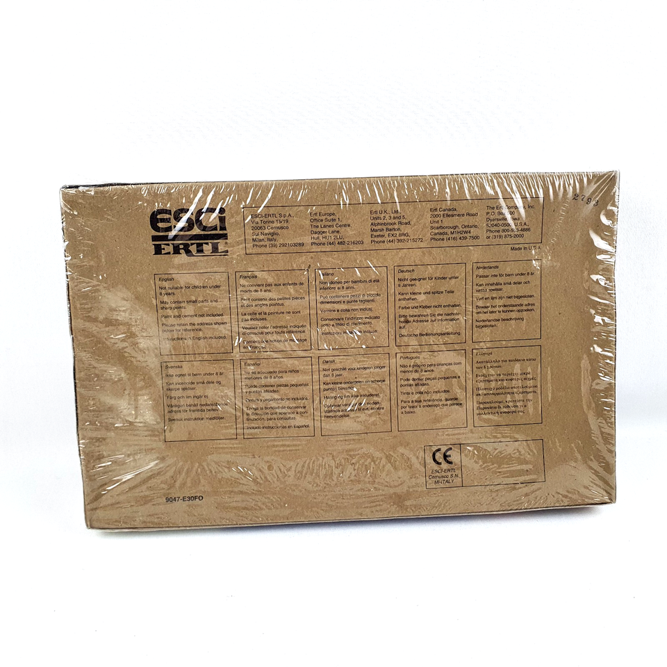 ESCI ERTL Panavia Tornado 1DS Desert Storm Model Kit no 9116 Scale 1:72 ...